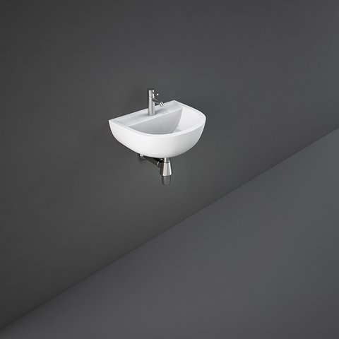 RAK-COMPACT Wash Basin Wall Hung Alpine White - Prime Tech Trading ...